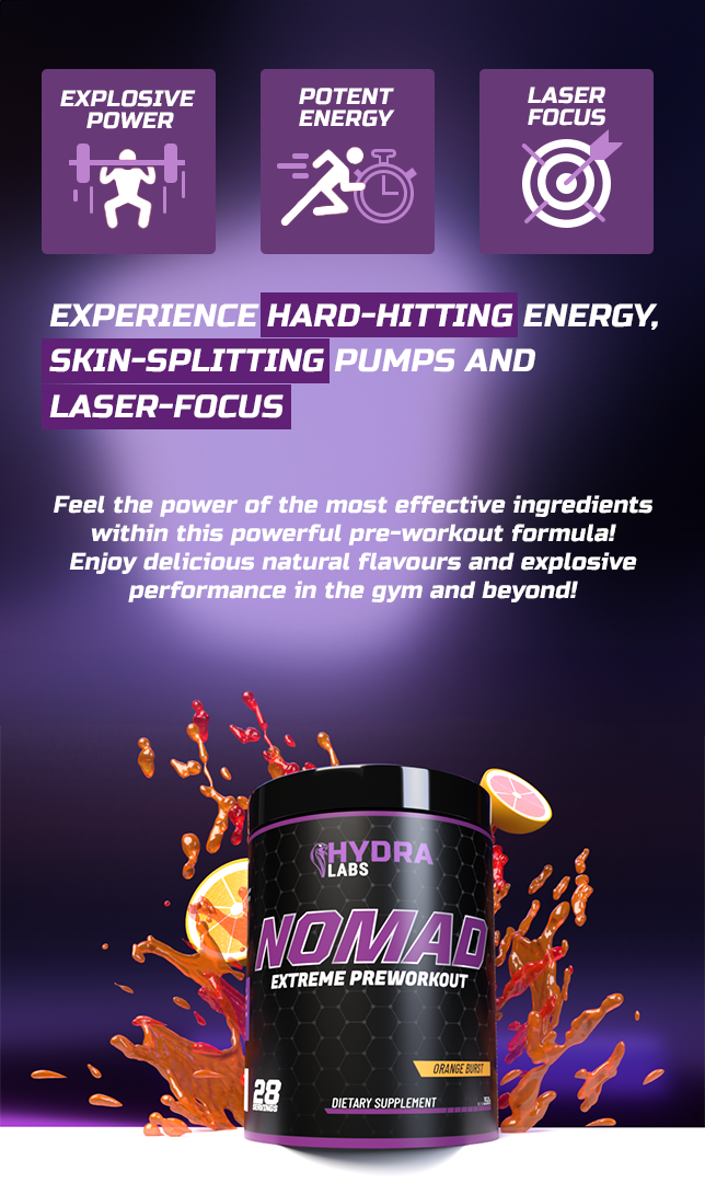 NOMAD Pre-Workout – Hydra Labs